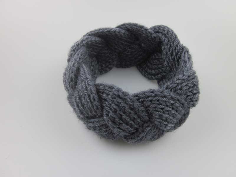 Winter Accessories-Chunky Knitted Ear Warmer Headband, Cabled Head Wrap