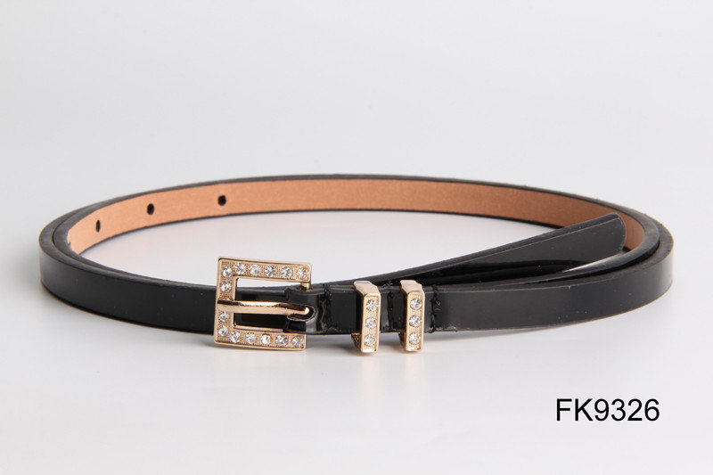 100% PU Black  Belt For Women Waistband ladies fashion belt