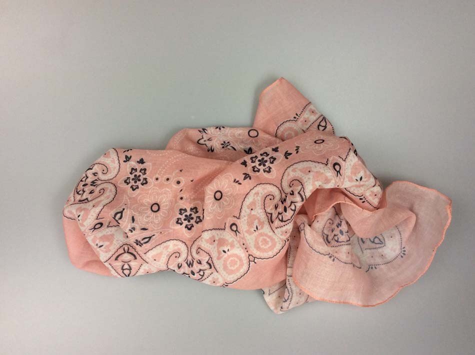 Custom Pink Ladies Scarf  fashion accessories  women fashion polyester square scarf