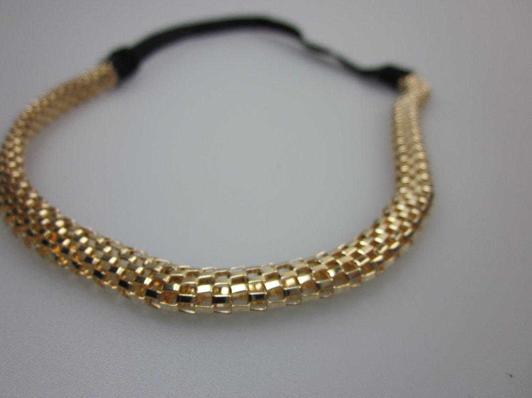 Metal Hairband Decorative Metal Headband  Fashion Hair Accessories Women Iron Chain Haidband
