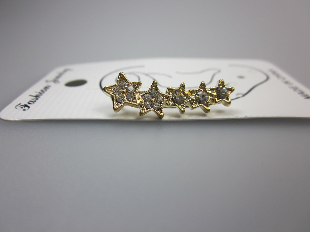 Imitation Jewelry Women Fashion plated rhinestone earring in Yiwu Sourcing Agent