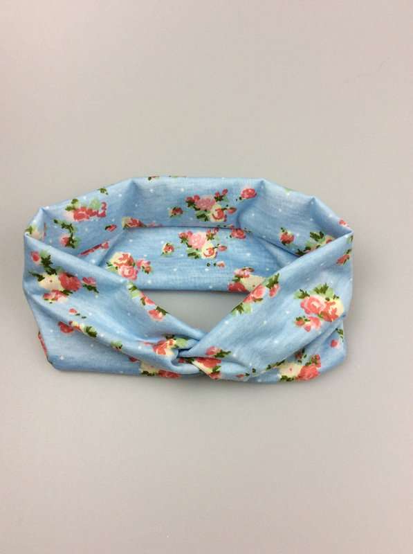 100% Polyester Print Flower Hairband Fashion Apparel Accessories  Women headband