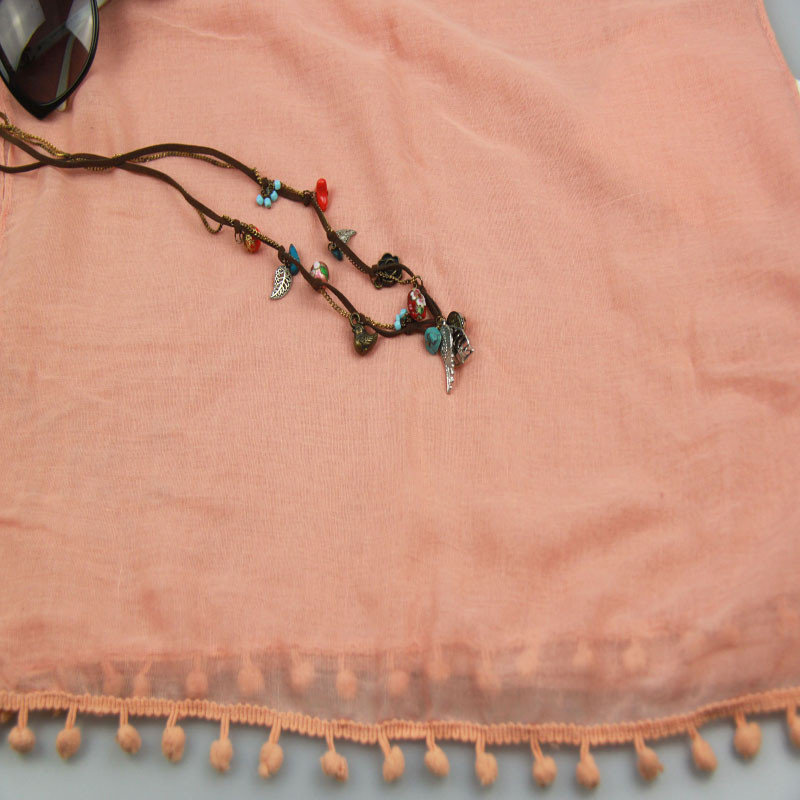 Trust - Worthy Yiwu Sourcing Agent Yiwu Purchasing Agent Light Pink Scarf