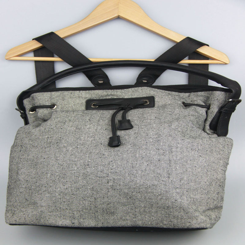 Canvas Backpack canvas bag cotton bag pu handbag china bags supplier and agent