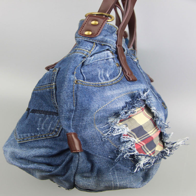 Women Jeans handbag Canvas Handbag cotton handbag China bags Sourcing agent