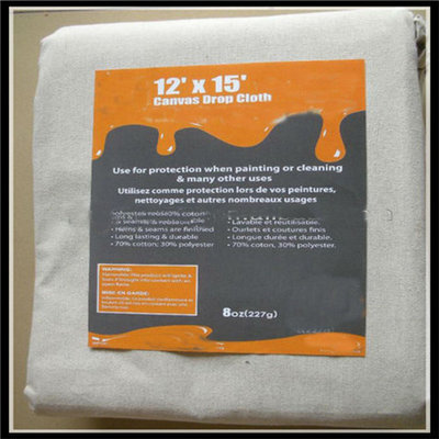 9 x 12 All Purpose Canvas Cotton Drop Cloth