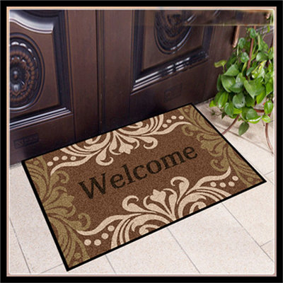 Rubber dust mat, carpet, rug for home or hotel or business,idea for promotion
