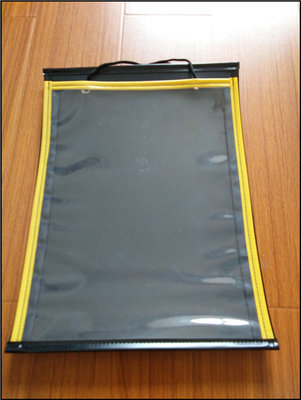 Color PVC File Holder Shop Tickets Holder PVC Holder,paper holder. 13x10 inches