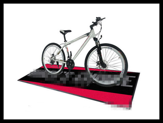 Bicycle And Motorcycle Printed Logo Carpet Mat