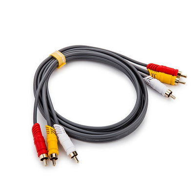 3RCA to 3RCA AV Adapter Cable Audio Cable Male to Male for Set Up Box Audio Video Converter Wire
