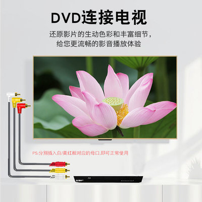 3RCA Audio Video Jack Cable 1.5 meter  Connect DVD to TV Male AV Converter Grey Color HDMI VGA Type-c Cable Supplier