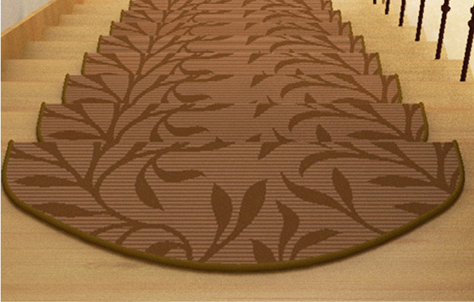 Non-slip nylon printed stair treads mat(Made in China), good quality,competitive price