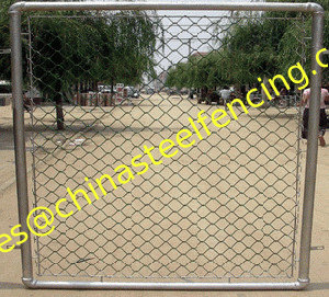 Hot Dipped Galvanized Chain Link Mesh Fencing
