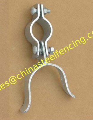 Chain Link Fencing fork latch and post hinge