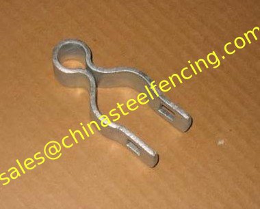 Chain Link Fencing fork latch and post hinge