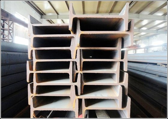 SS400 Steel I Beam Metal , Drilling Hole Available Hot Rolled Galvanized I Beam