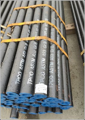 Seamless Hot Rolled ASTM A106 Round Steel Tube with Pre Galvanized Surface