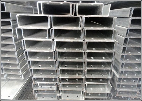 Galvanized Q420C Mild Steel C Channel for Building Construction Material
