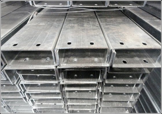 Drilling Hole Carbon Structural Mild Steel C Channel for Commercial Steel Buildings