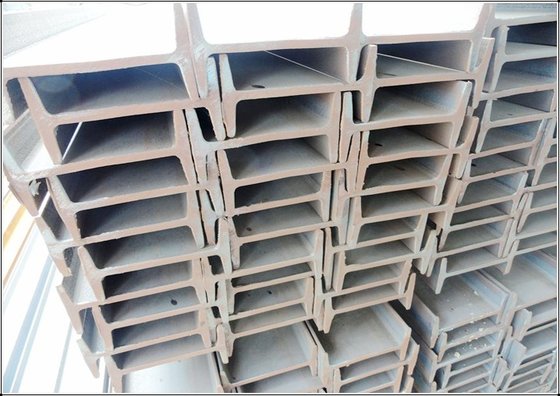 SS400 Q235 Q345 Metal Structural Steel I Beams with Standard  / Customised Size