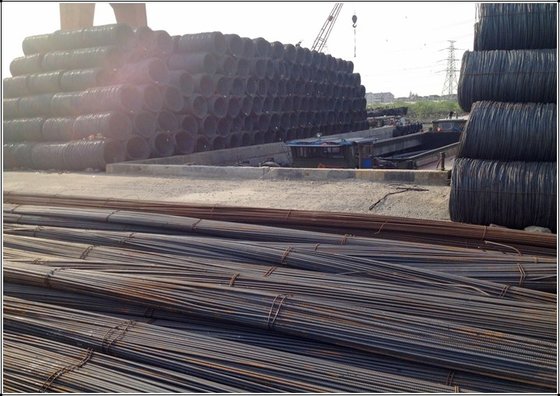 Cutting / Bending / Drilling Hole Processing Deformed Steel Bars for Structural Beam