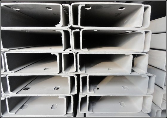 Customized Cutting Mild Steel C Channel for Drilling Hole Processing