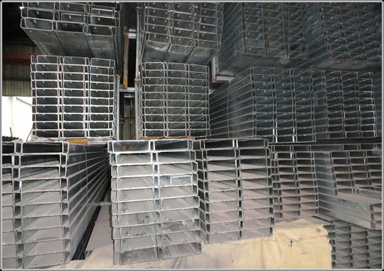 Customized Cutting Mild Steel C Channel for Drilling Hole Processing