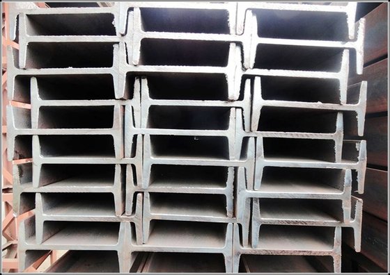 Black / Galvanised Q345B Structural Steel I Beam Material for Building Construction
