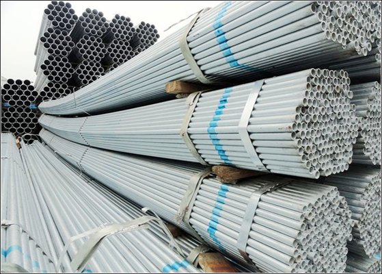 DIN GB Galvanized Surface Treatment ASTM Round Steel Tube for Building Material