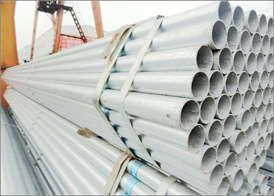DIN GB Galvanized Surface Treatment ASTM Round Steel Tube for Building Material