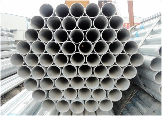 DIN GB Galvanized Surface Treatment ASTM Round Steel Tube for Building Material