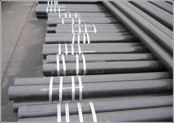 Galvanized Hollow Section Hot Rolled Round Steel Tube for Construction / Decoration Industry