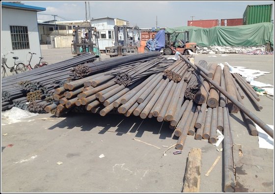 Die Steel Round Bar Stock ,  Smoothly Surface 8 mm Dia JIS SS400 Carbon Steel Rod