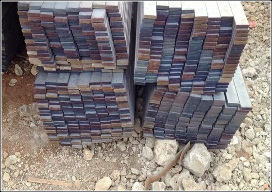 JIS SS400 Hot Rolled Mild Steel Flat Bar with Black / Galvanizing Surface