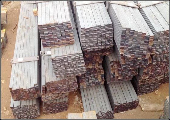 Cutting Processing Carbon Steel Bar , Q345B Bright Mild Steel Bar Customized Size