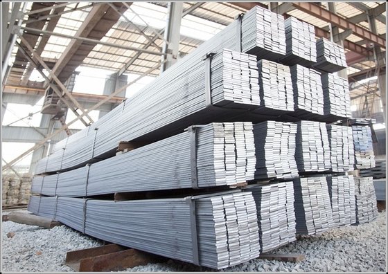 16mm * 6mm Carbon Steel Bar Stock with 25g/m2 / 500g/m2 Galvanized Coating