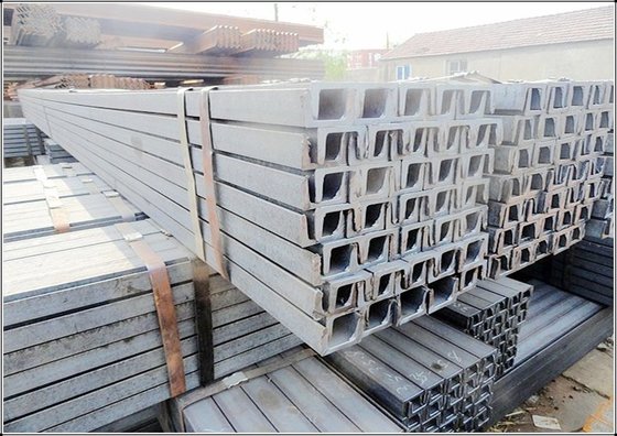 Hot Rolled Mild Steel U Channel ,  Drilling Hole Available Carbon Steel Channel