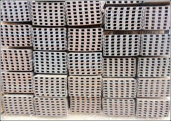 Cutting Available Galvanized Steel U Channel with S235JO Grade ASTM JIS Standard
