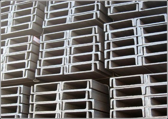 Cutting Mild Steel U Channel , ASTM JIS Q235B U Shaped Metal Bar