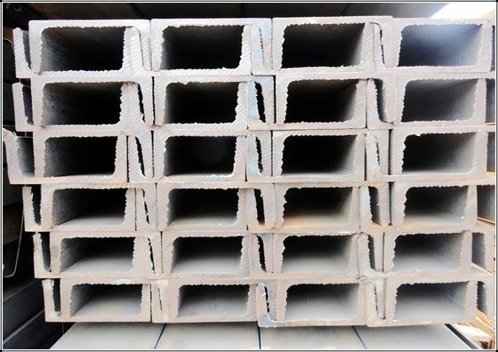 Cutting Mild Steel U Channel , ASTM JIS Q235B U Shaped Metal Bar