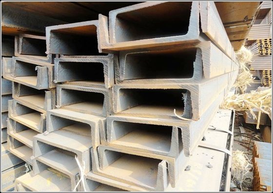 Q235B Mild Steel U Channel for Instruction Material 75 * 40 * 3.8 MM Size