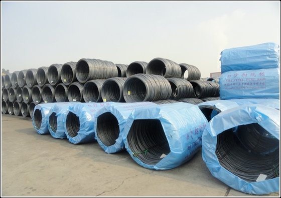 Low Slackness SWRH77BCr Mild Steel MS Wire Rod for Joint Rods / Netting / Thread Wire