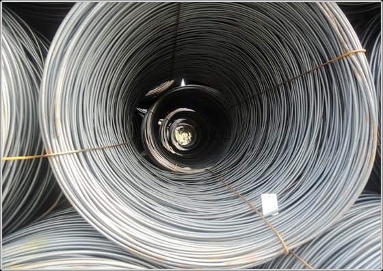 Cutting Available Mild Steel Wire Rod , Industrial Steel Wire SWRH27 Q/320582  SGY301-2013