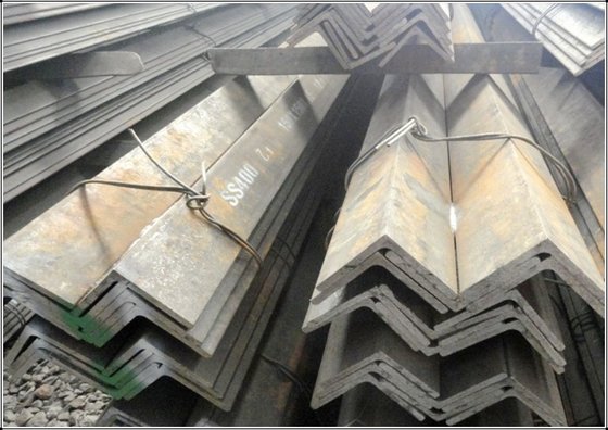 Equal Galvanized Mild Steel Angle Bar for Building / Engineering Structure