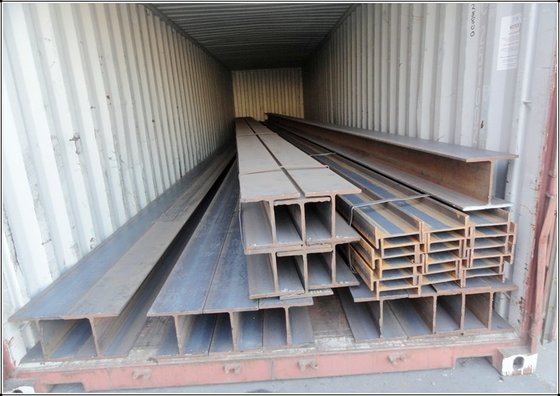 SS400 MS Steel H Beams for Construction material 175 * 90 * 5 * 8mm Size