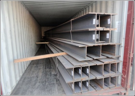 SS400 MS Steel H Beams for Construction material 175 * 90 * 5 * 8mm Size