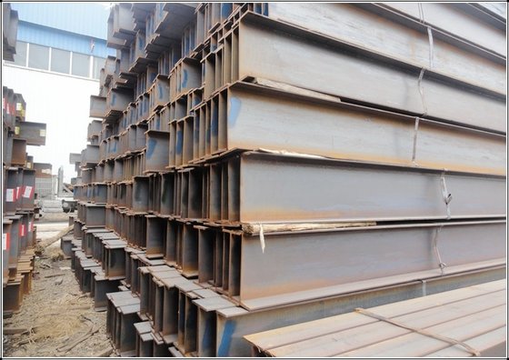 JIS SS490 MS Steel H Iron Beam for Building Structure / Machinery Bracket