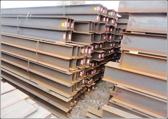 JIS SS490 MS Steel H Iron Beam for Building Structure / Machinery Bracket