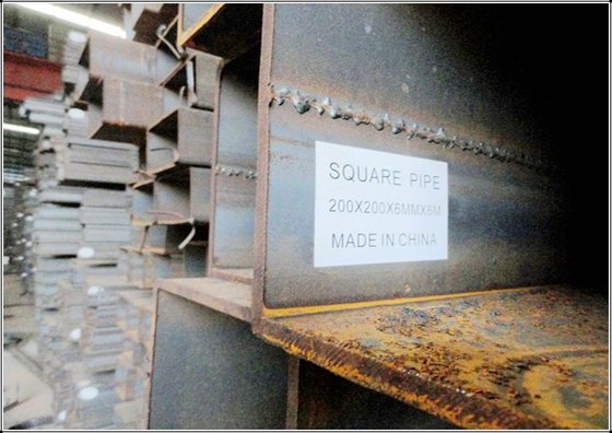 Hollow Square Steel Pipe for Construction / Machinery Making 20 * 30 * 1.8mm Size