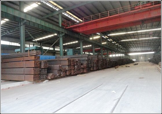 Project Material Steel Box Tubing , Q235 Hot Rolled Black Iron Square Tubular Steel